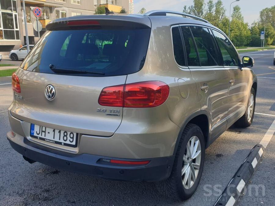 Volkswagen Tiguan 2013 in Riga, with an engine capacity of 2.00 L and mileage of 102 thousand km for 10300 €, photo 6 on AUTOMOTO.COM.LV