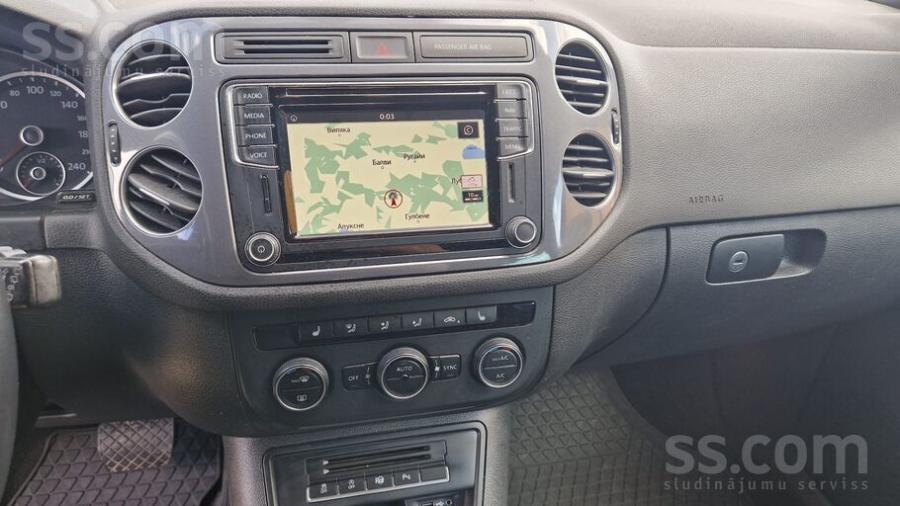 Volkswagen Tiguan 2016 Gulbene, ar dzinēja tilpumu 1.40 L un nobraukumu 212 tūkst. km par 8500 €, foto 11 vietnē AUTOMOTO.COM.LV