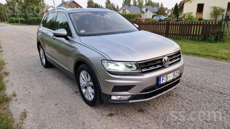 Volkswagen Tiguan 2017 in Riga, with an engine capacity of 2.00 L and mileage of 206 thousand km for 15245 €, photo 3 on AUTOMOTO.COM.LV