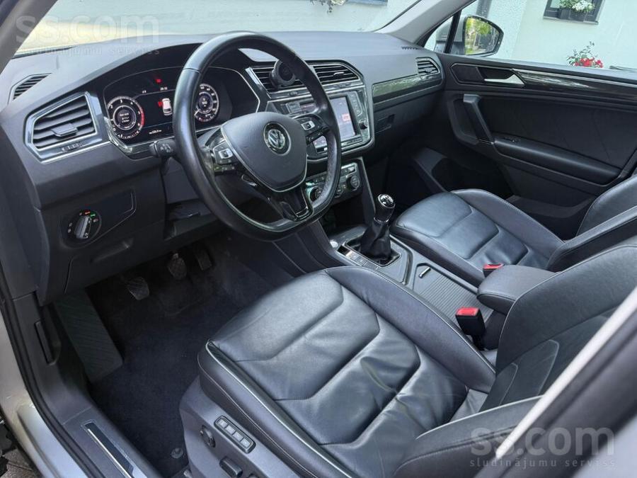 Volkswagen Tiguan 2017 in Ogre, with an engine capacity of 2.00 L and mileage of 175 thousand km for 15200 €, photo 9 on AUTOMOTO.COM.LV