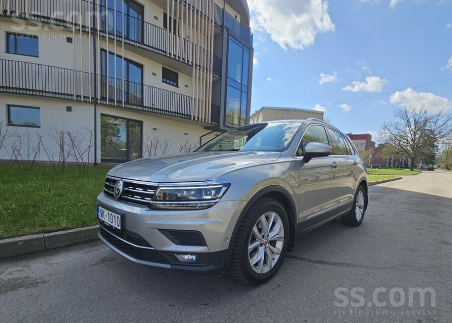 Volkswagen Tiguan 2018 in Riga, with an engine capacity of 1.40 L and mileage of 211 thousand km for 16900 €, photo 3 on AUTOMOTO.COM.LV