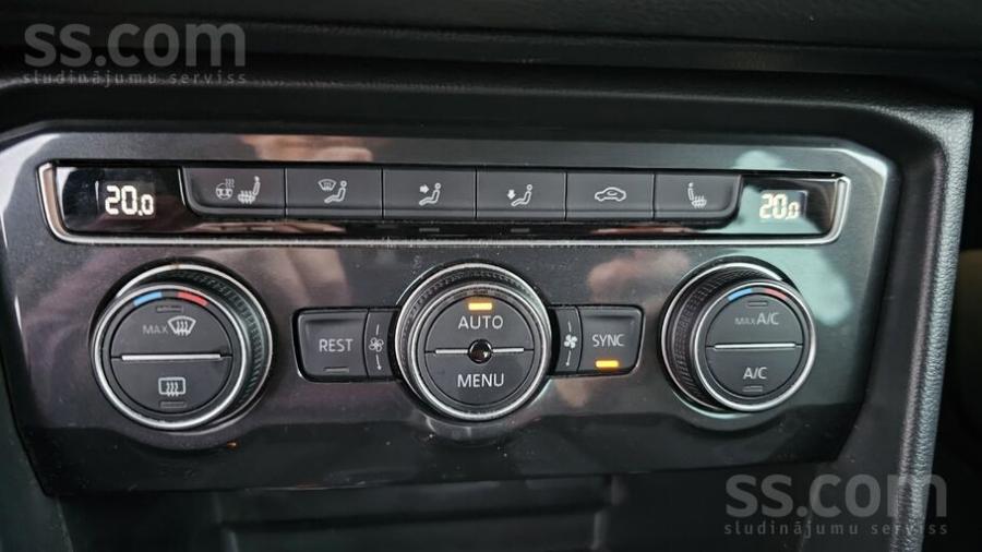 Volkswagen Tiguan 2018 in Riga, with an engine capacity of 1.40 L and mileage of 211 thousand km for 16900 €, photo 13 on AUTOMOTO.COM.LV