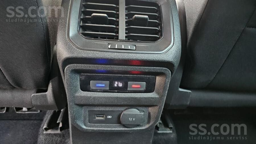 Volkswagen Tiguan 2018 in Riga, with an engine capacity of 1.40 L and mileage of 211 thousand km for 16900 €, photo 15 on AUTOMOTO.COM.LV