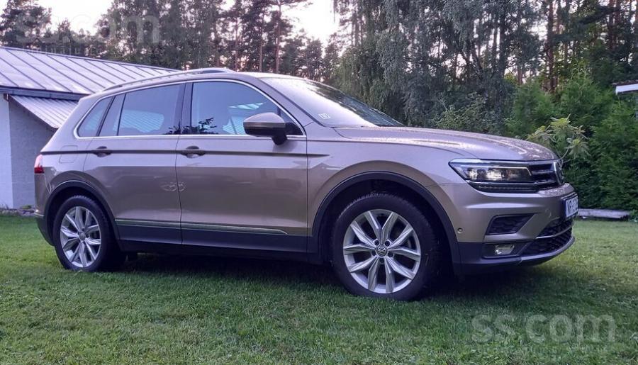 Volkswagen Tiguan 2019 Rīga, ar dzinēja tilpumu 2.00 L un nobraukumu 111 tūkst. km par 19500 €, foto 2 vietnē AUTOMOTO.COM.LV