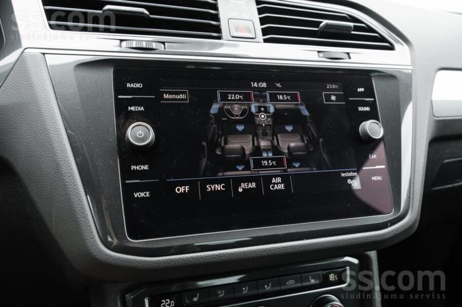 Volkswagen Tiguan 2020 Rīga, ar dzinēja tilpumu 2.00 L un nobraukumu 138 tūkst. km par 19500 €, foto 19 vietnē AUTOMOTO.COM.LV