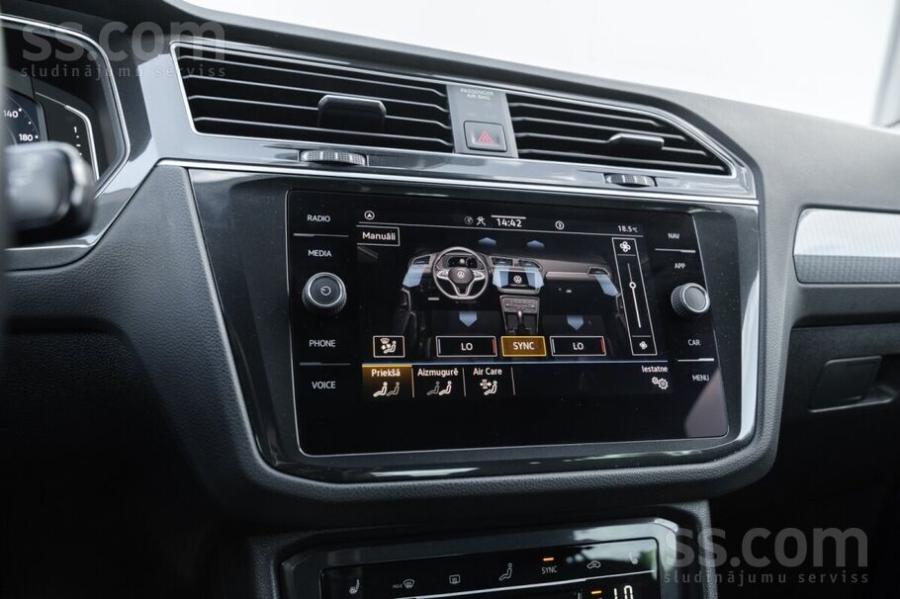Volkswagen Tiguan 2020 Rīga, ar dzinēja tilpumu 1.50 L un nobraukumu 132 tūkst. km par 19900 €, foto 22 vietnē AUTOMOTO.COM.LV