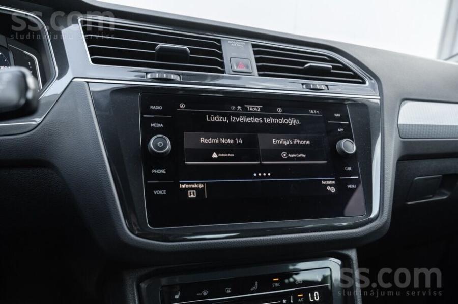 Volkswagen Tiguan 2020 Rīga, ar dzinēja tilpumu 1.50 L un nobraukumu 132 tūkst. km par 19900 €, foto 24 vietnē AUTOMOTO.COM.LV