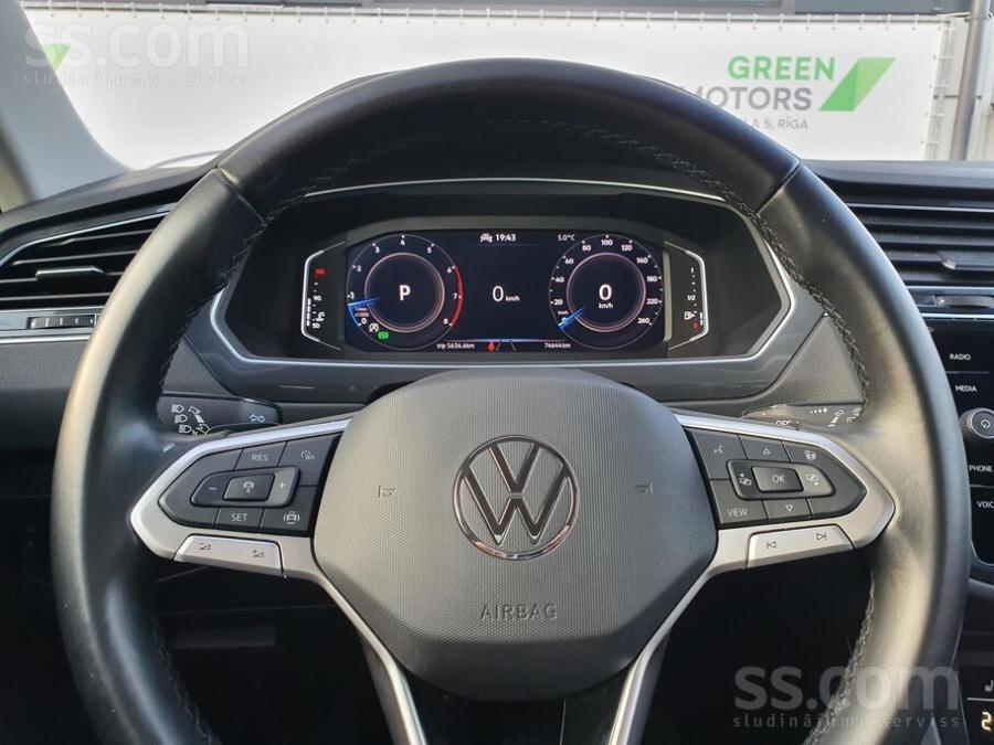 Volkswagen Tiguan 2021 Rīga, ar dzinēja tilpumu 1.50 L un nobraukumu 75 tūkst. km par 22250 €, foto 13 vietnē AUTOMOTO.COM.LV