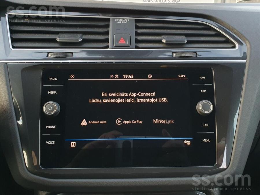 Volkswagen Tiguan 2021 Rīga, ar dzinēja tilpumu 1.50 L un nobraukumu 75 tūkst. km par 22250 €, foto 18 vietnē AUTOMOTO.COM.LV