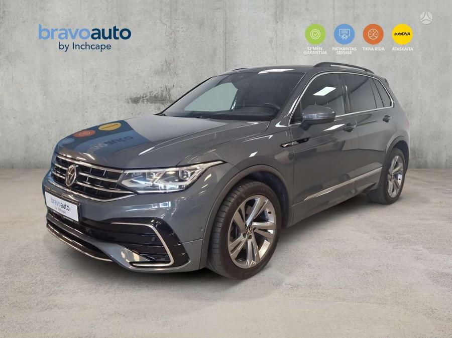 Volkswagen Tiguan 2021 in Vilnius, with an engine capacity of 2.00 L and mileage of 114 thousand km for 27500 €, photo 1 on AUTOMOTO.COM.LV