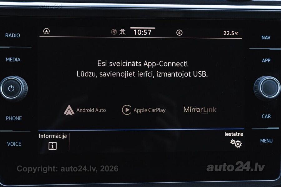 Volkswagen Tiguan 2022 Ventspils, ar dzinēja tilpumu 1.40 L un nobraukumu 125 tūkst. km par 23200 €, foto 23 vietnē AUTOMOTO.COM.LV