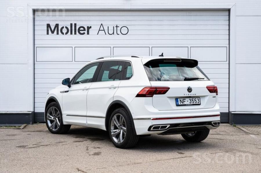Volkswagen Tiguan 2022 in Riga, with an engine capacity of 2.00 L and mileage of 63 thousand km for 28950 €, photo 5 on AUTOMOTO.COM.LV