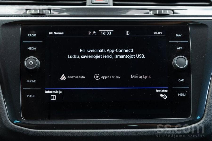 Volkswagen Tiguan 2022 in Riga, with an engine capacity of 2.00 L and mileage of 63 thousand km for 28950 €, photo 13 on AUTOMOTO.COM.LV