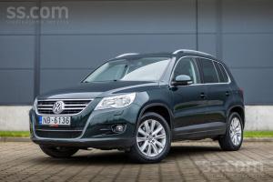 Green Volkswagen Tiguan 2010 in Riga, with an engine capacity of 2.00 L and mileage of 315 thousand km for 6990 €, photo  on AUTOMOTO.COM.LV