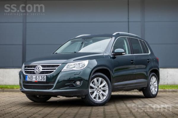 Zaļš Volkswagen Tiguan 2010 Rīga, ar dzinēja tilpumu 2.00 L un nobraukumu 315 tūkst. km par 6990 €, foto 1 vietnē AUTOMOTO.COM.LV