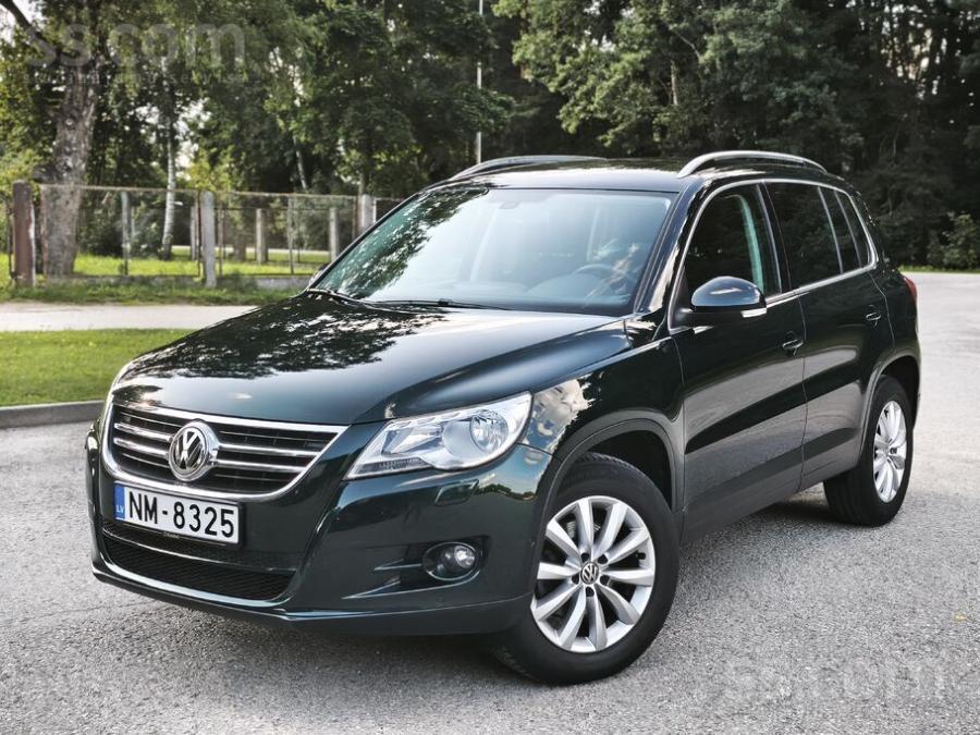 Zaļš Volkswagen Tiguan 2010 Rīga, ar dzinēja tilpumu 2.00 L un nobraukumu 201 tūkst. km par 7000 €, foto 1 vietnē AUTOMOTO.COM.LV