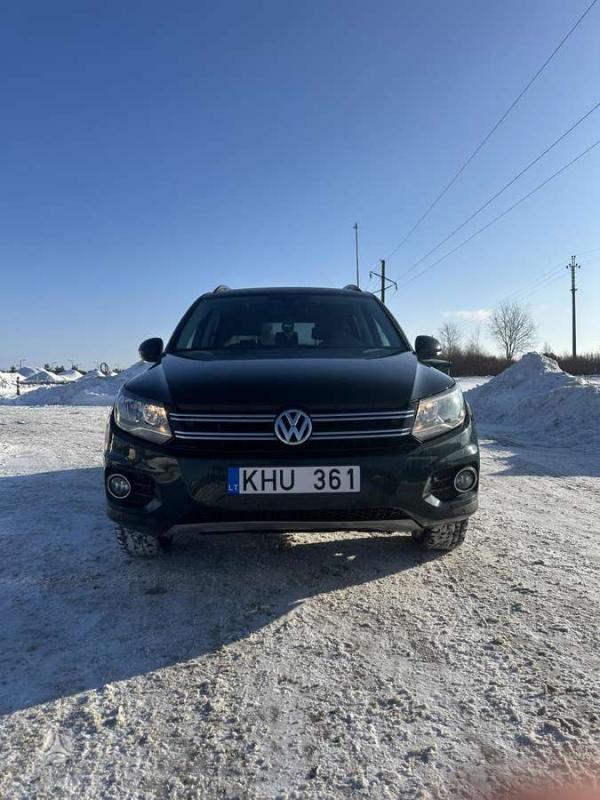 Zaļš Volkswagen Tiguan 2012 Viļņa, ar dzinēja tilpumu 1.97 L un nobraukumu 305 tūkst. km par 9100 €, foto 2 vietnē AUTOMOTO.COM.LV