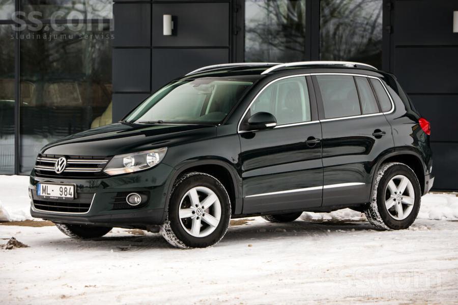 Zaļš Volkswagen Tiguan 2012 Jelgava, ar dzinēja tilpumu 2.00 L un nobraukumu 0 tūkst. km par 8999 €, foto 1 vietnē AUTOMOTO.COM.LV