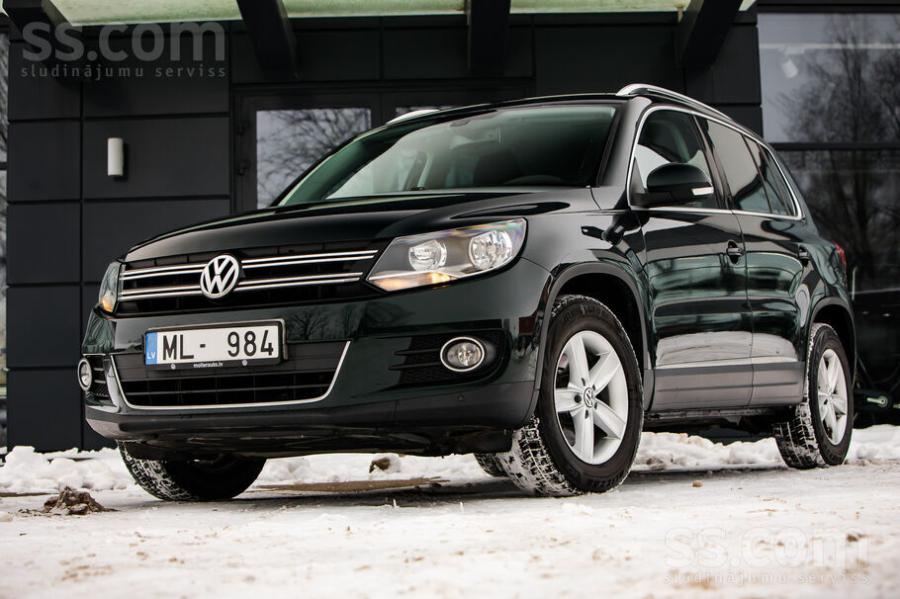 Zaļš Volkswagen Tiguan 2012 Jelgava, ar dzinēja tilpumu 2.00 L un nobraukumu 0 tūkst. km par 8999 €, foto 3 vietnē AUTOMOTO.COM.LV