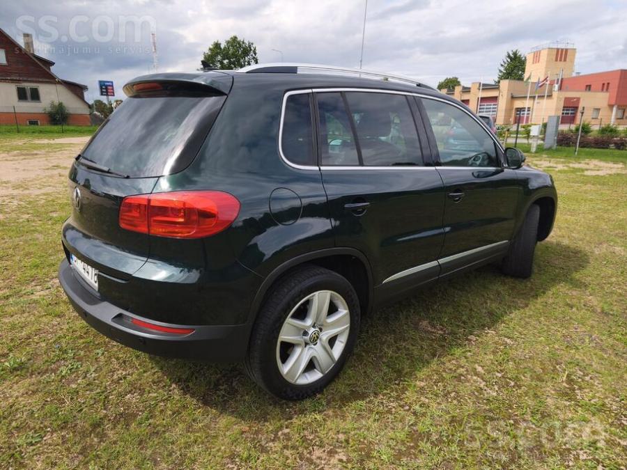 Zaļš Volkswagen Tiguan 2012 Kuldīga, ar dzinēja tilpumu 2.00 L un nobraukumu 316 tūkst. km par 9990 €, foto 5 vietnē AUTOMOTO.COM.LV