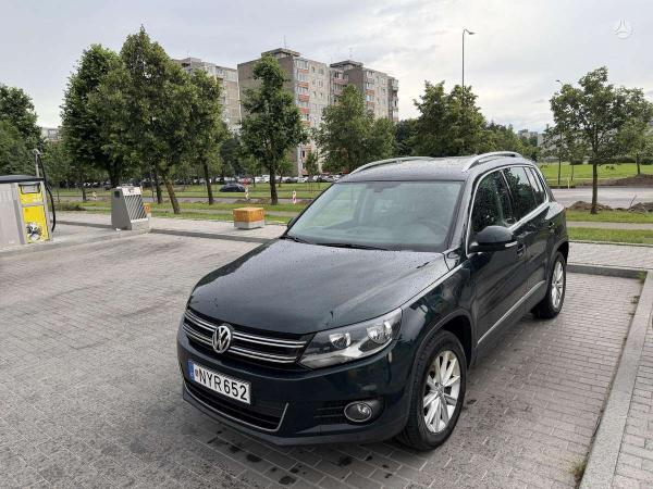 Zaļš Volkswagen Tiguan 2013 Kauņa, ar dzinēja tilpumu 1.97 L un nobraukumu 205 tūkst. km par 8800 €, foto 1 vietnē AUTOMOTO.COM.LV