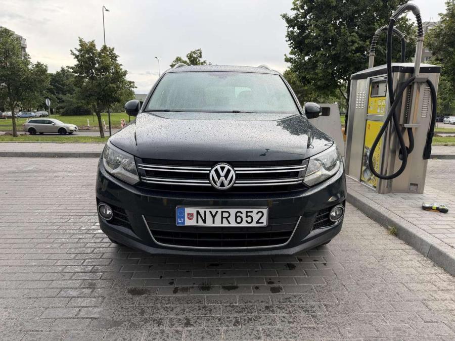 Zaļš Volkswagen Tiguan 2013 Kauņa, ar dzinēja tilpumu 1.97 L un nobraukumu 205 tūkst. km par 8800 €, foto 3 vietnē AUTOMOTO.COM.LV
