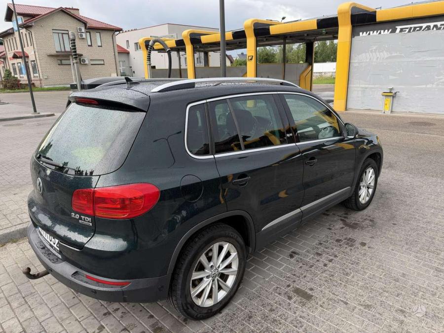 Zaļš Volkswagen Tiguan 2013 Kauņa, ar dzinēja tilpumu 1.97 L un nobraukumu 205 tūkst. km par 8800 €, foto 5 vietnē AUTOMOTO.COM.LV