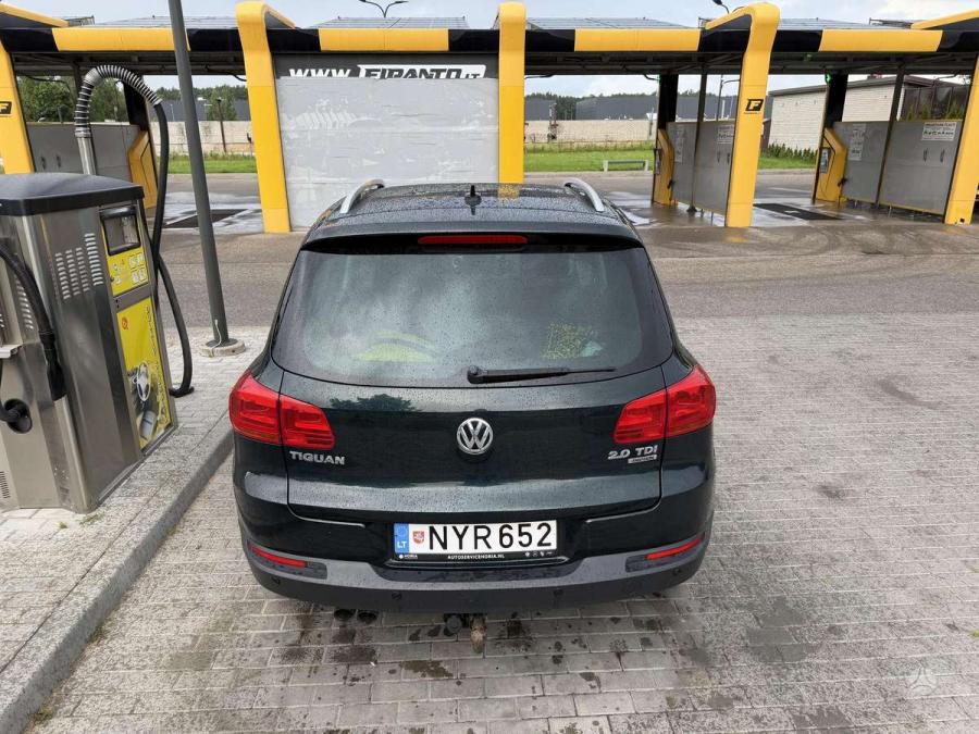 Zaļš Volkswagen Tiguan 2013 Kauņa, ar dzinēja tilpumu 1.97 L un nobraukumu 205 tūkst. km par 8800 €, foto 6 vietnē AUTOMOTO.COM.LV
