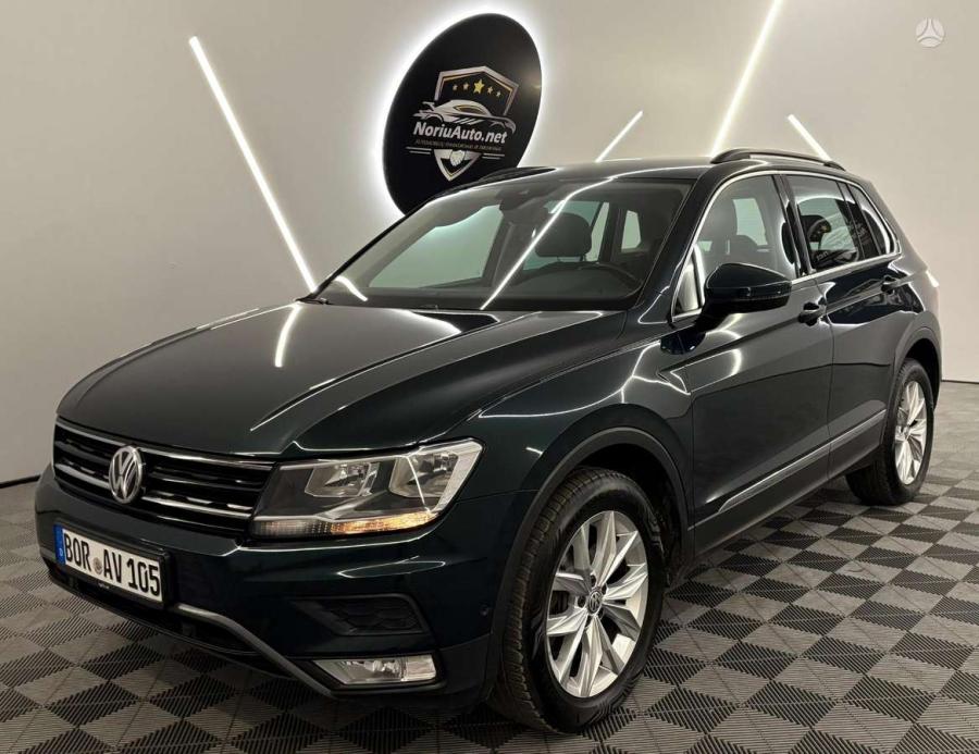 Green Volkswagen Tiguan 2016 in Marijampole, with an engine capacity of 1.97 L and mileage of 321 thousand km for 14450 €, photo 30 on AUTOMOTO.COM.LV