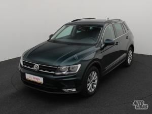 Green Volkswagen Tiguan 2017 in Vilnius, with an engine capacity of 2.00 L and mileage of 177 thousand km for 16899 €, photo  on AUTOMOTO.COM.LV