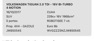 Зеленый Фольксваген Тигуан 2017 в Таураге, объемом двигателя 1.97 л и пробегом 261 тыс. км за 15500 €, фото 22 на AUTOMOTO.COM.LV