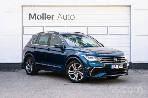 Green Volkswagen Tiguan 2020 in Riga, with an engine capacity of 2.00 L and mileage of 130 thousand km for 26500 €, photo 2 on AUTOMOTO.COM.LV