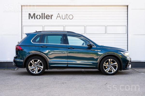 Green Volkswagen Tiguan 2020 in Riga, with an engine capacity of 2.00 L and mileage of 130 thousand km for 26500 €, photo 5 on AUTOMOTO.COM.LV