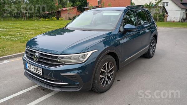 Zaļš Volkswagen Tiguan 2021 Rīga, ar dzinēja tilpumu 1.50 L un nobraukumu 85 tūkst. km par 20500 €, foto 1 vietnē AUTOMOTO.COM.LV