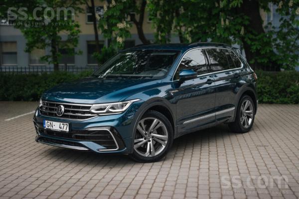 Zaļš Volkswagen Tiguan 2021 Rīga, ar dzinēja tilpumu 2.00 L un nobraukumu 130 tūkst. km par 26200 €, foto 1 vietnē AUTOMOTO.COM.LV