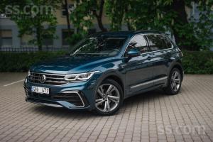 Зеленый Фольксваген Тигуан 2021 в Рига, объемом двигателя 2.00 л и пробегом 130 тыс. км за 26200 €, фото  на AUTOMOTO.COM.LV