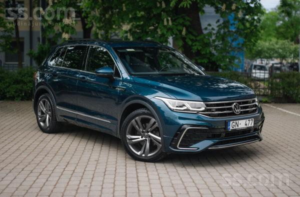 Zaļš Volkswagen Tiguan 2021 Rīga, ar dzinēja tilpumu 2.00 L un nobraukumu 130 tūkst. km par 26200 €, foto 3 vietnē AUTOMOTO.COM.LV