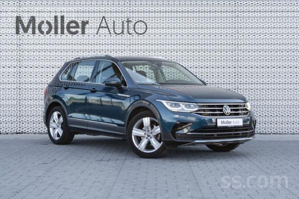 Green Volkswagen Tiguan 2021 in Riga, with an engine capacity of 1.50 L and mileage of 90 thousand km for 27050 €, photo 2 on AUTOMOTO.COM.LV