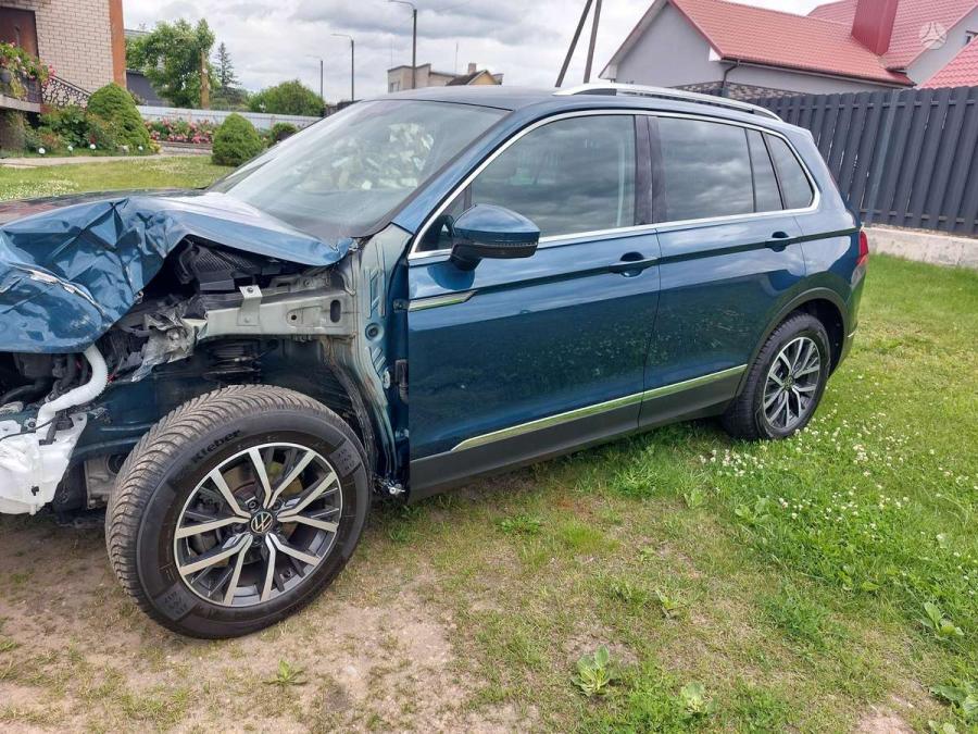 Зеленый Фольксваген Тигуан 2021 в Кедайняй, объемом двигателя 1.50 л и пробегом 116 тыс. км за 10950 €, фото 13 на AUTOMOTO.COM.LV