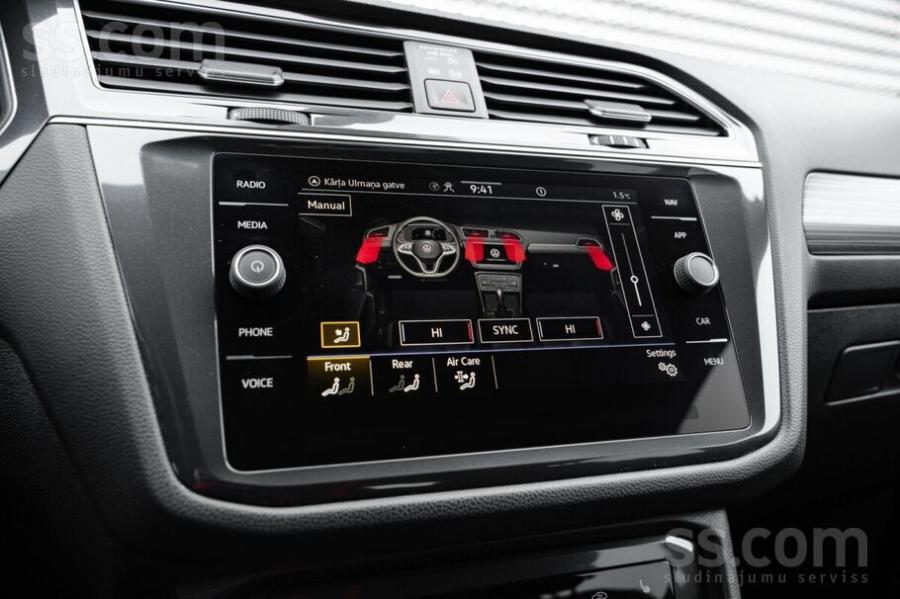 Zaļš Volkswagen Tiguan 2022 Rīga, ar dzinēja tilpumu 2.00 L un nobraukumu 114 tūkst. km par 29900 €, foto 19 vietnē AUTOMOTO.COM.LV