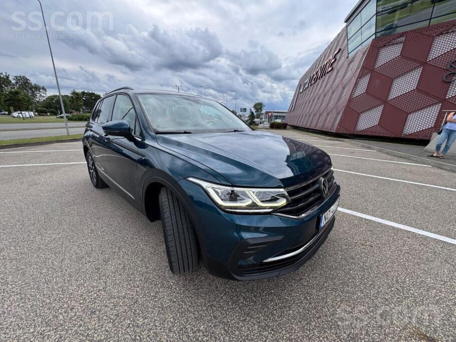 Zaļš Volkswagen Tiguan 2023 Rīga, ar dzinēja tilpumu 1.50 L un nobraukumu 94 tūkst. km par 26800 €, foto 4 vietnē AUTOMOTO.COM.LV