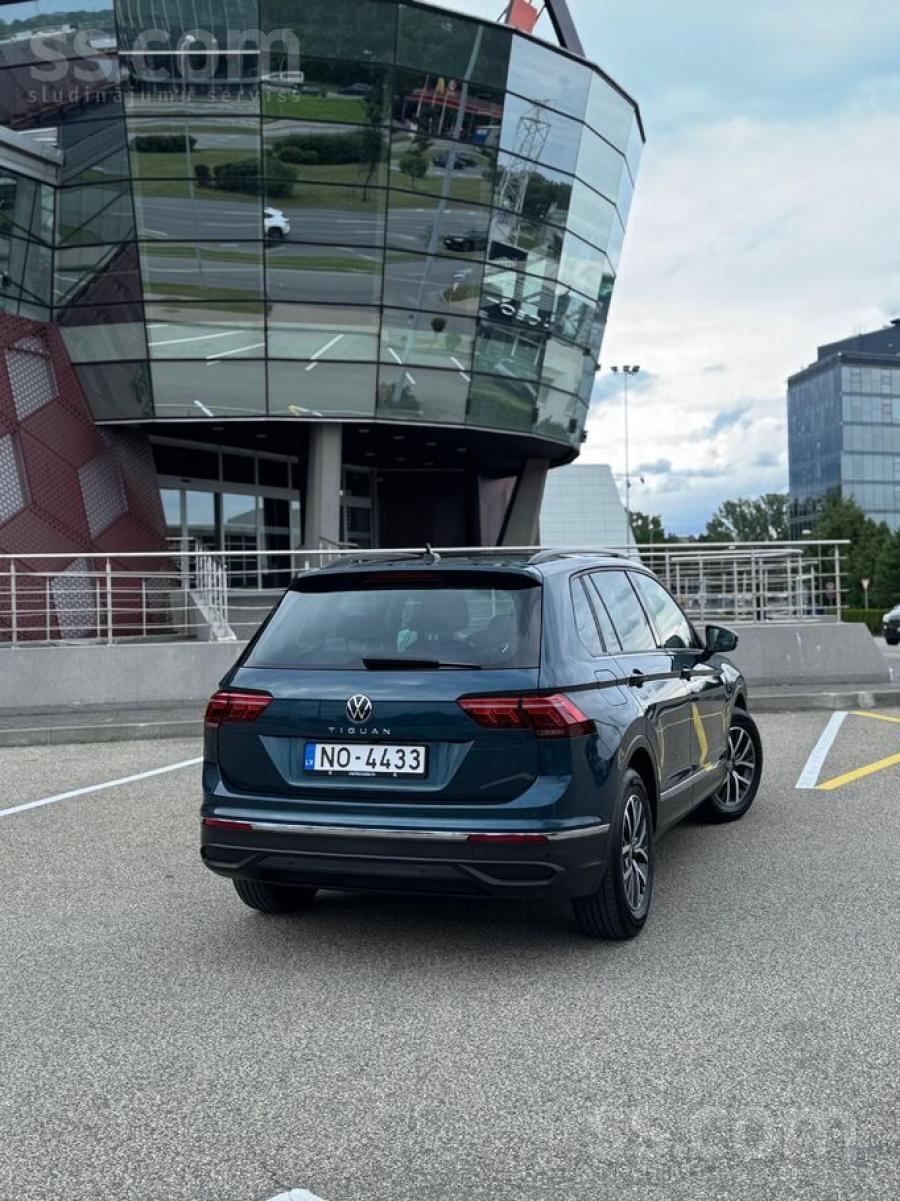 Zaļš Volkswagen Tiguan 2023 Rīga, ar dzinēja tilpumu 1.50 L un nobraukumu 94 tūkst. km par 26800 €, foto 6 vietnē AUTOMOTO.COM.LV