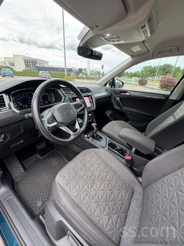 Zaļš Volkswagen Tiguan 2023 Rīga, ar dzinēja tilpumu 1.50 L un nobraukumu 94 tūkst. km par 26800 €, foto 6 vietnē AUTOMOTO.COM.LV