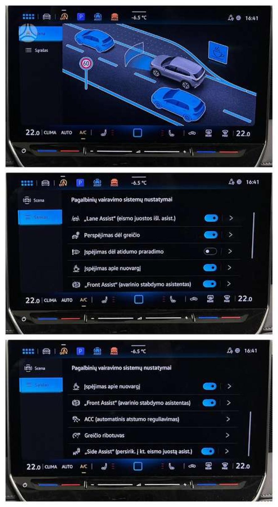 Green Volkswagen Tiguan 2024 in Kaunas, with an engine capacity of 1.97 L and mileage of 34 thousand km for 30900 €, photo 12 on AUTOMOTO.COM.LV