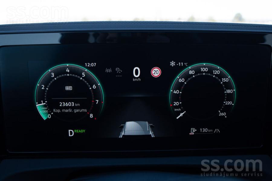 Green Volkswagen Tiguan 2024 in Riga, with an engine capacity of 1.50 L and mileage of 23 thousand km for 36400 €, photo 18 on AUTOMOTO.COM.LV