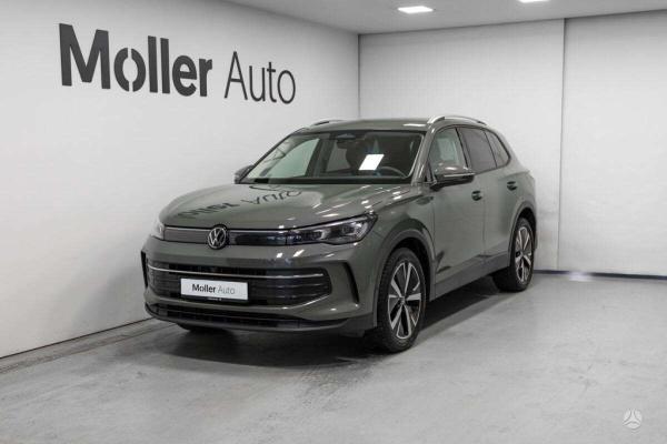 Zaļš Volkswagen Tiguan 2024 Viļņa, ar dzinēja tilpumu 1.50 L un nobraukumu 19 tūkst. km par 33900 €, foto 1 vietnē AUTOMOTO.COM.LV