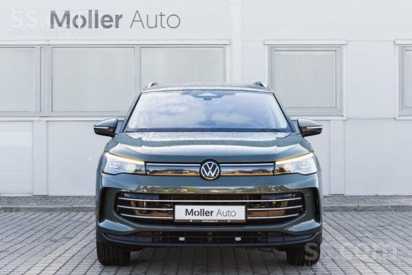 Green Volkswagen Tiguan 2024 in Ventspils, with an engine capacity of 2.00 L and mileage of 20 thousand km for 35200 €, photo 8 on AUTOMOTO.COM.LV