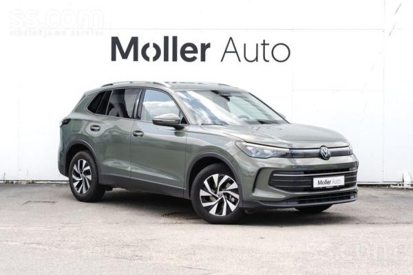 Zaļš Volkswagen Tiguan 2024 Rīga, ar dzinēja tilpumu 1.50 L un nobraukumu 76 tūkst. km par 29900 €, foto 2 vietnē AUTOMOTO.COM.LV