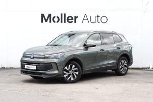 Zaļš Volkswagen Tiguan 2024 Rīga, ar dzinēja tilpumu 1.50 L un nobraukumu 76 tūkst. km par 29900 €, foto  vietnē AUTOMOTO.COM.LV