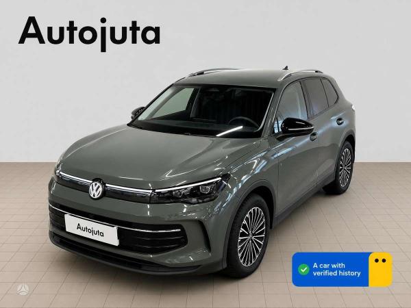 Zaļš Volkswagen Tiguan 2025 Kauņa, ar dzinēja tilpumu 1.50 L un nobraukumu 26 tūkst. km par 28800 €, foto 1 vietnē AUTOMOTO.COM.LV
